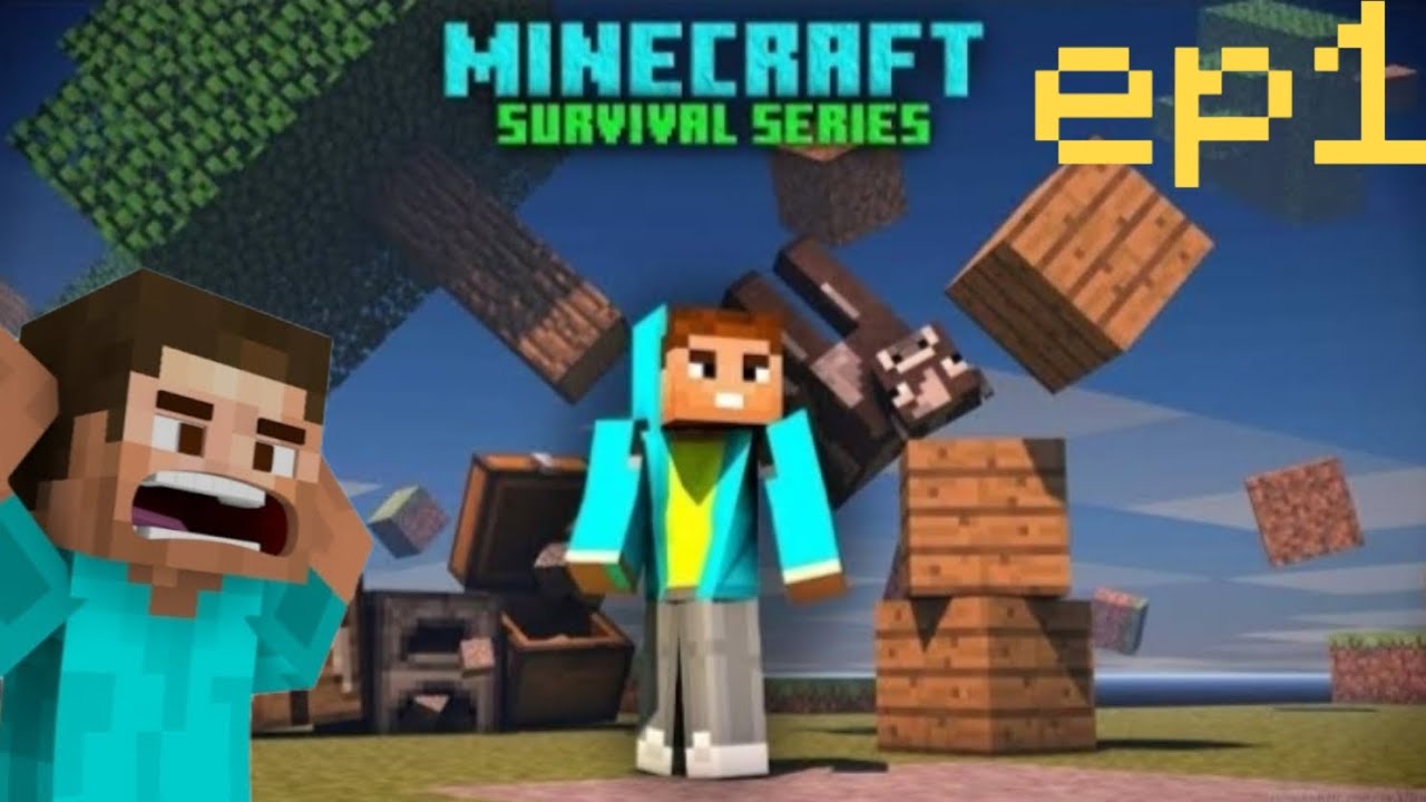 Minecraft Pe 1.21 Survival Series |How to Start Minecraft pe | first ...