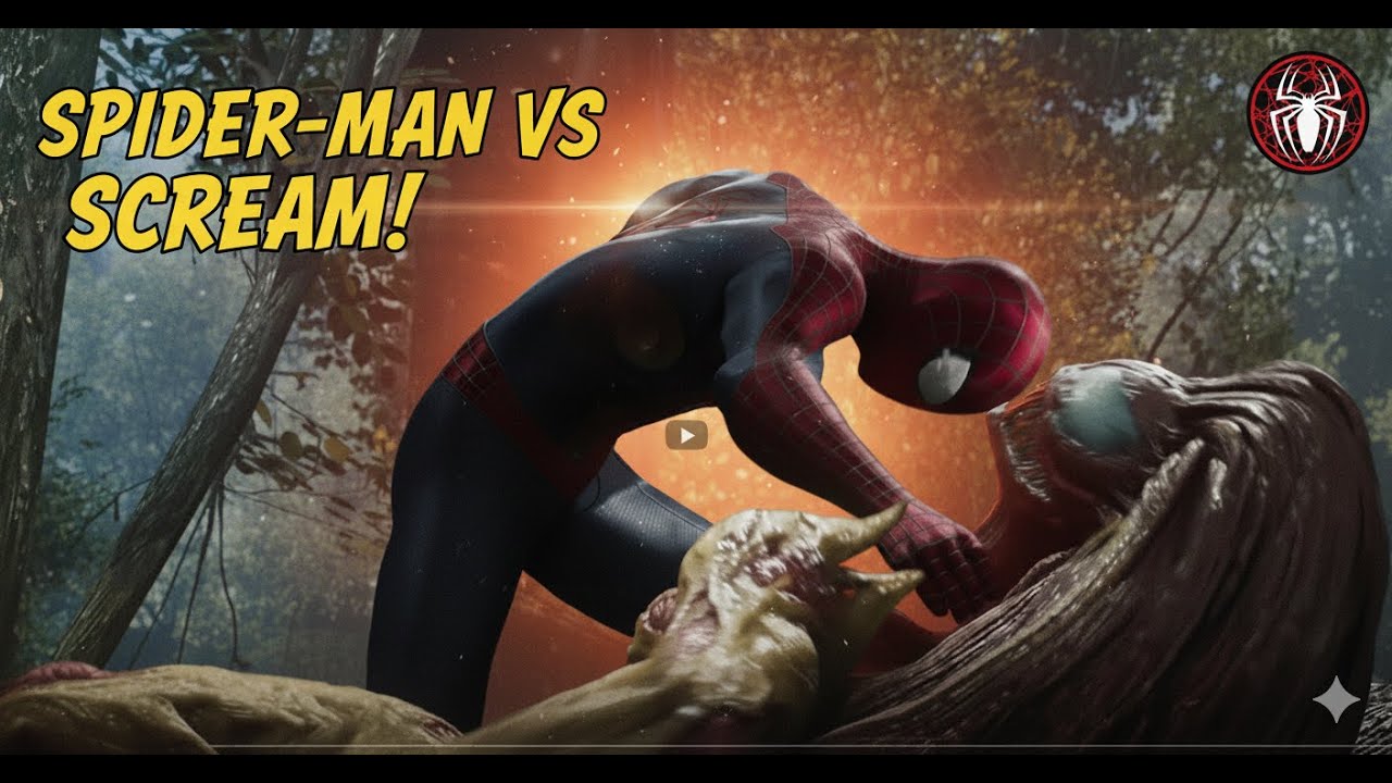 Spiderman VS Scream Full Movie - YouTube