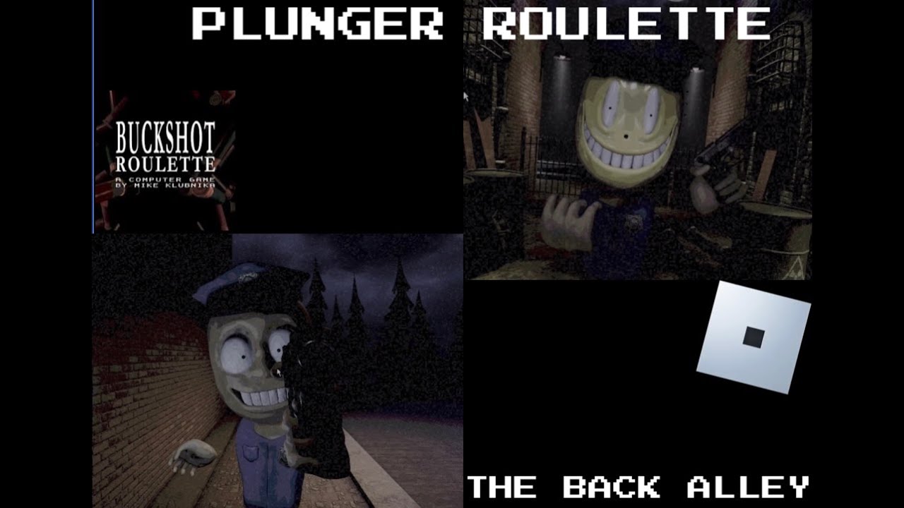 Plunger Roulette BACK ALLEY (ROBLOX) - YouTube
