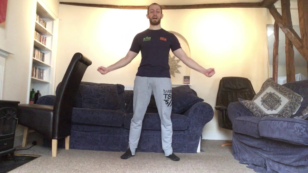 Standing Dynamic Warm Up - YouTube