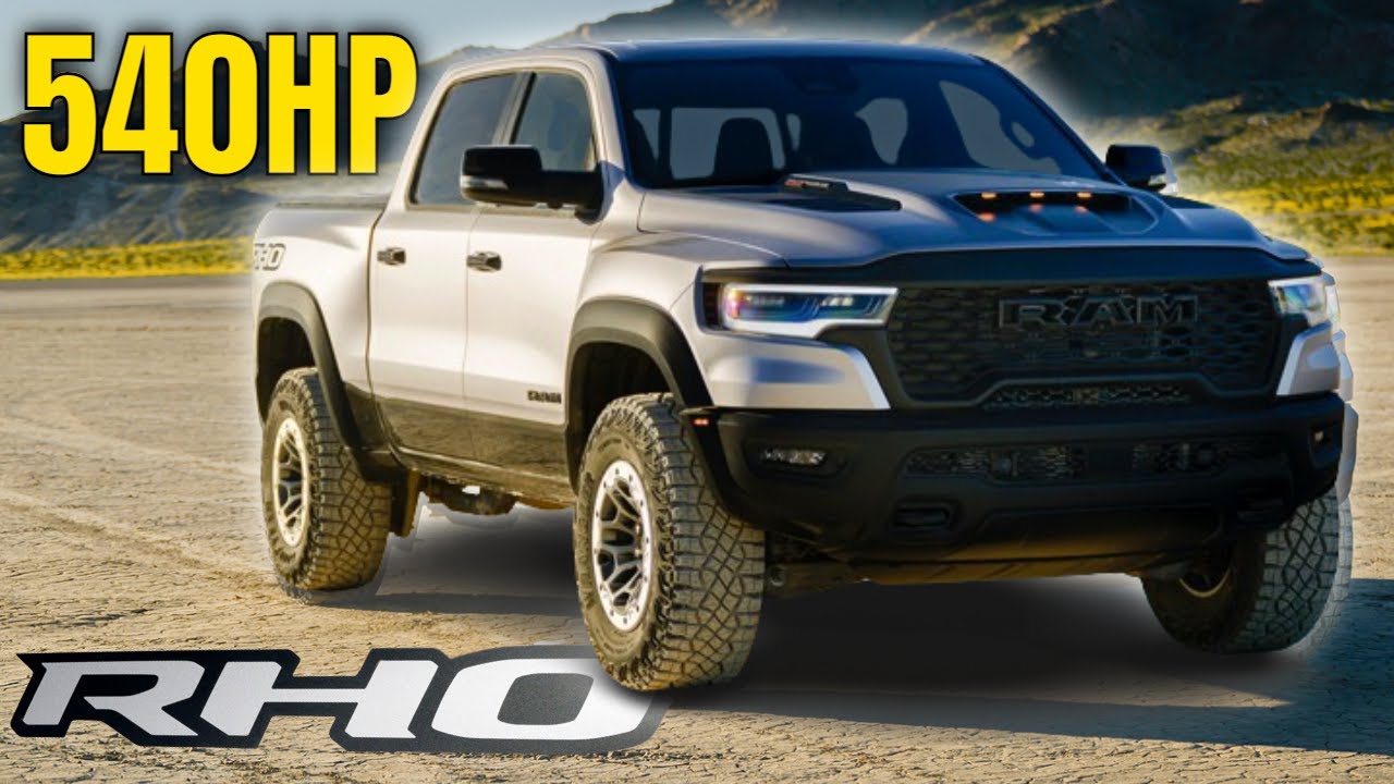 2025 Ram 1500 RHO Revealed With 540 Horsepower YouTube