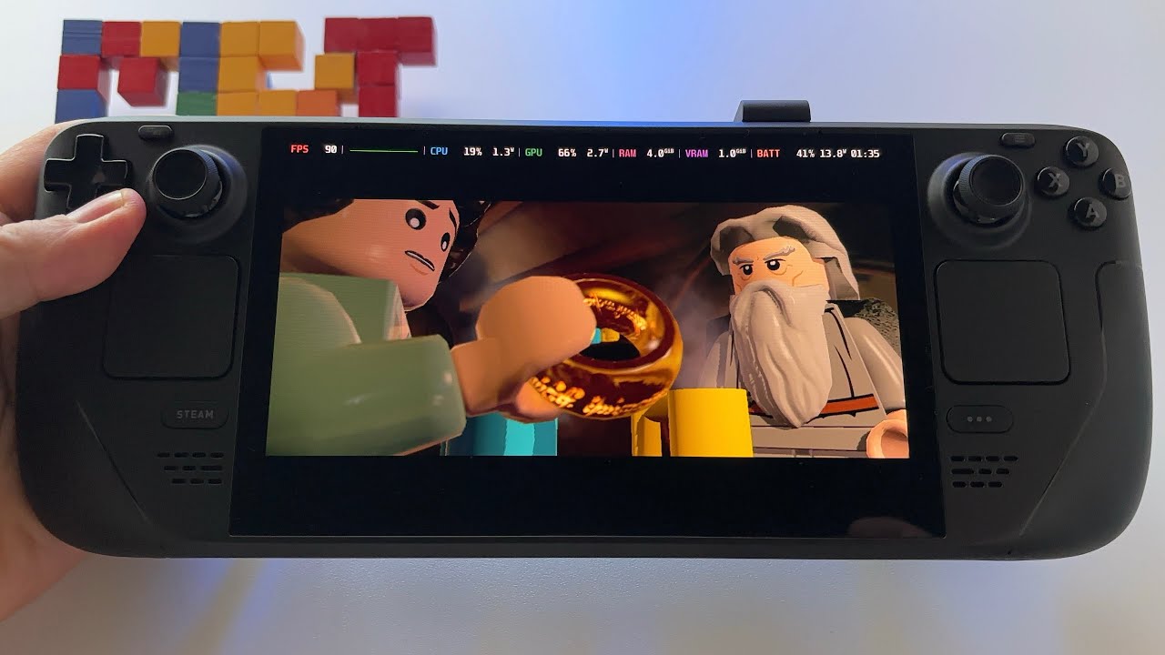 Lego Lord of The Rings | Steam Deck OLED handheld gameplay - YouTube