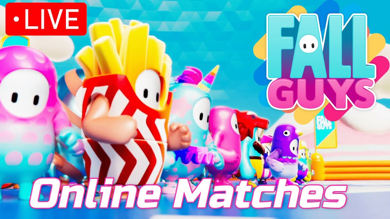 FALL GUYS GAMES WITH VIEWERS - YouTube