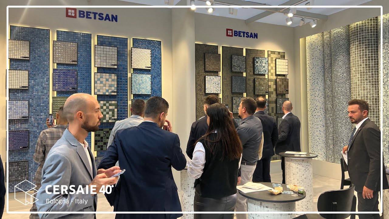 Betsan Mosaic - Cersaie 2023 - YouTube