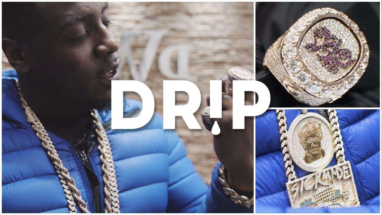 Mist’s New Iced Out Championship Ring - #Drip Ep.7 | Link Up TV - YouTube