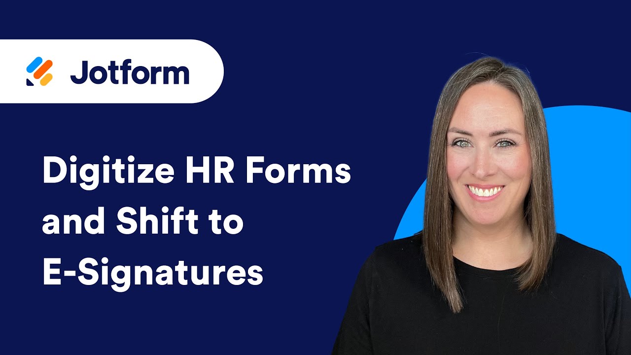 Digitize HR Forms and Shift to E-Signatures - YouTube