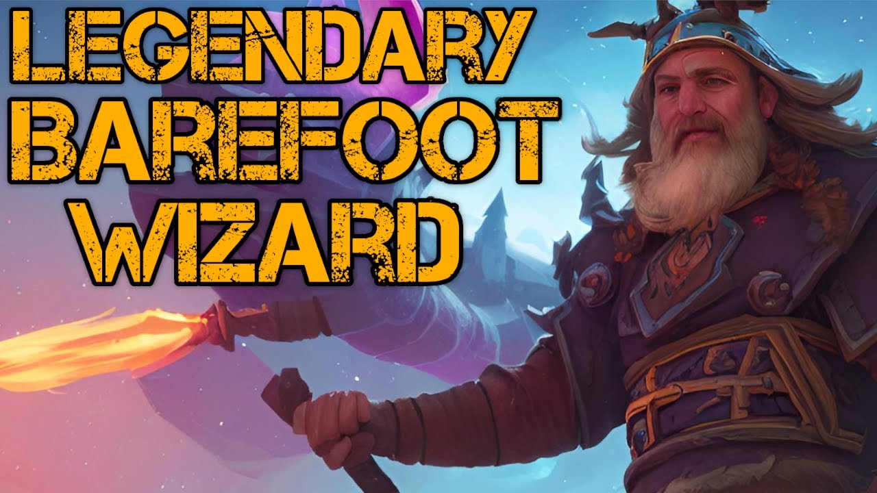 LEGENDARY BAREFOOT WIZARD?!? - Nordic Ashes - YouTube