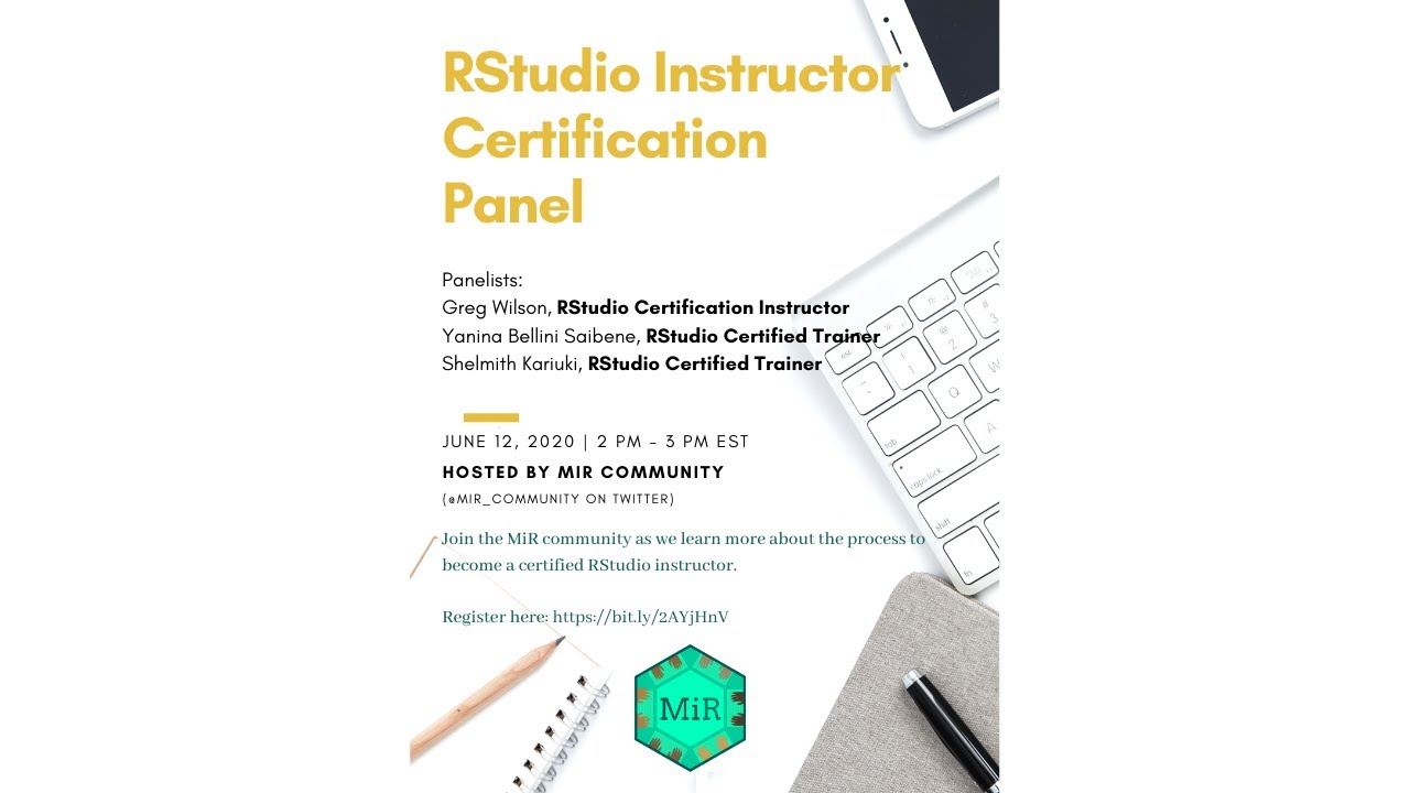 RStudio Instructor Certification Panel - YouTube
