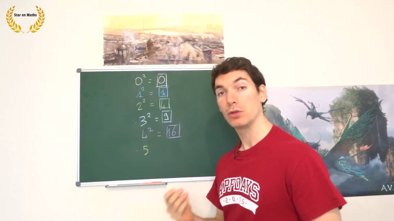 3ème - Débutant - Carré Parfait - Star en Maths - YouTube