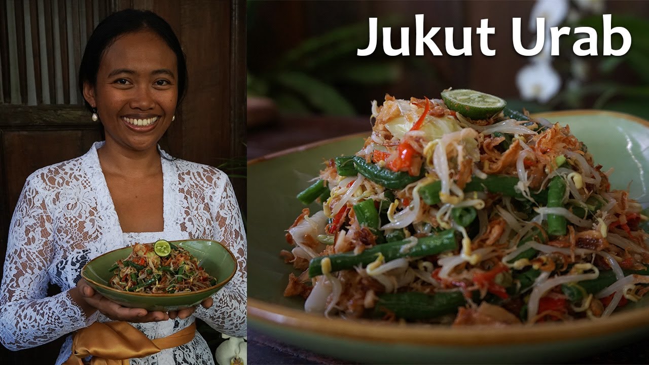 Jukut Urab, Balinese style Vegetables with Fresh Grated Coconut and ...