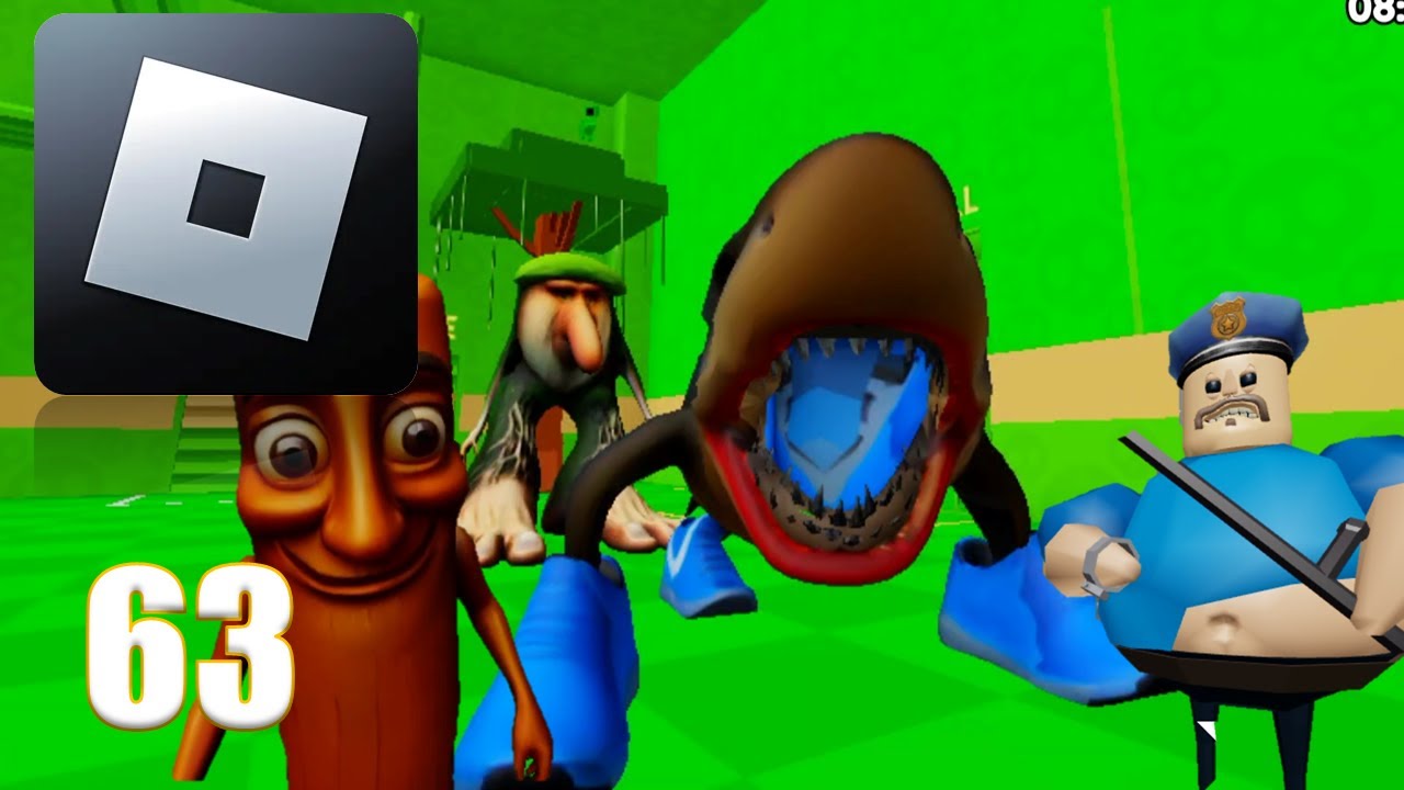ROBLOX~ Gameplay Walkthrough 63- Escape Brainrot Barry's Prison Run(iOS ...