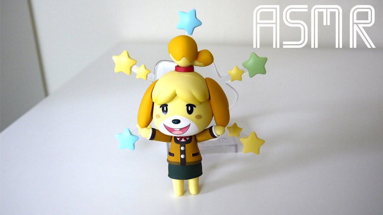 ASMR Isabelle Animal Crossing Nendoroid Unboxing - (Whispering ...