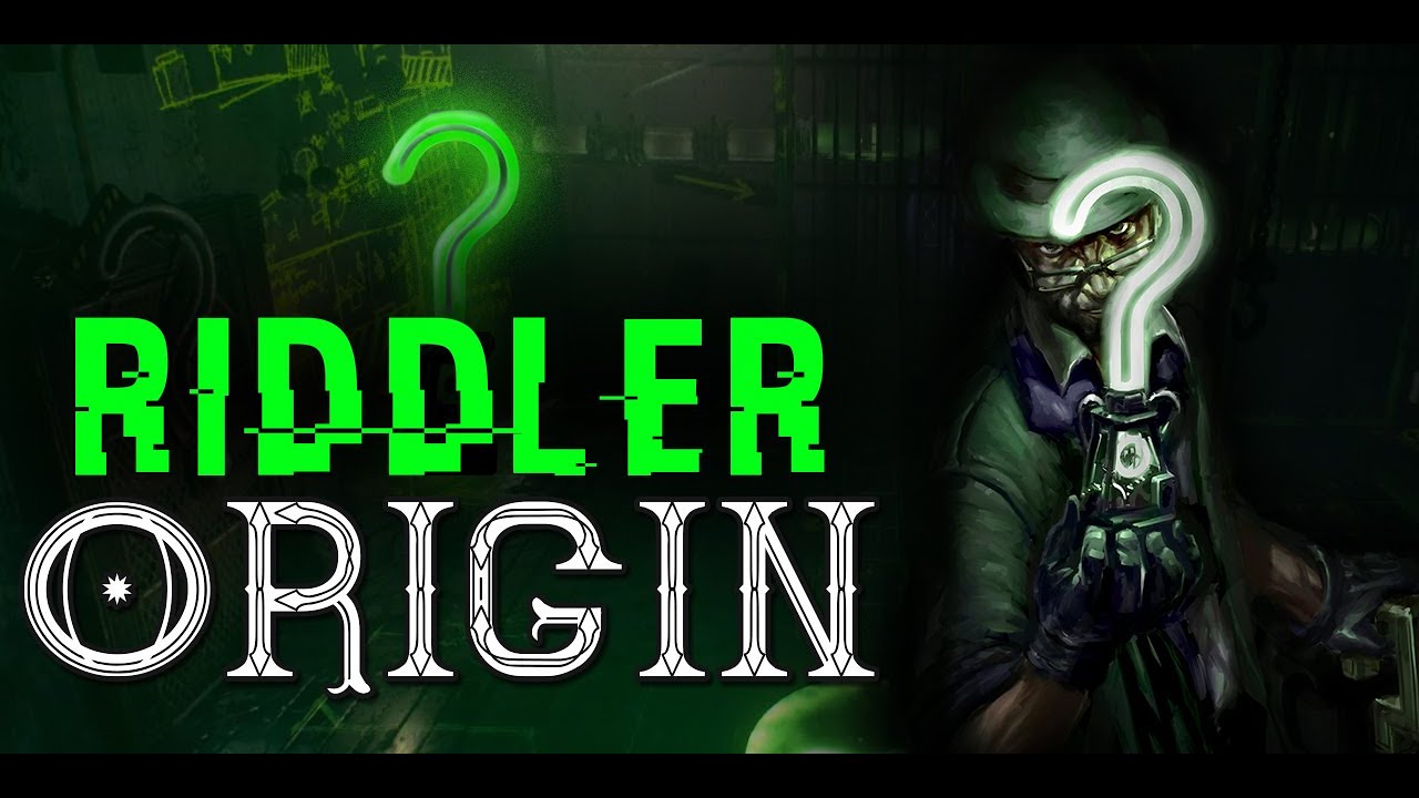 The Riddler Origin | DC Comics - YouTube