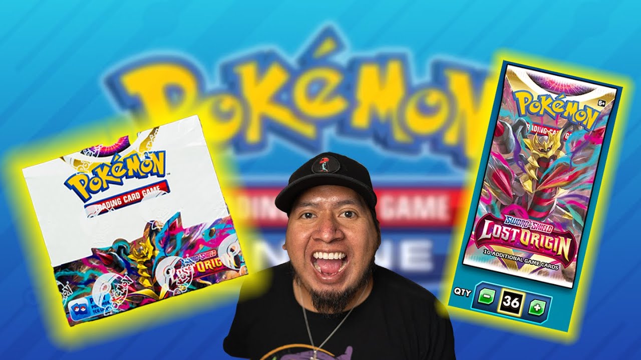 Physical vs Digital Pokemon Cards || Opening 72 Packs of Lost Origin ...