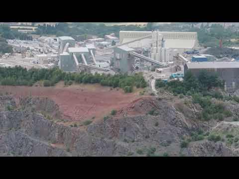 Bardon Hill Quarry in operation. - YouTube