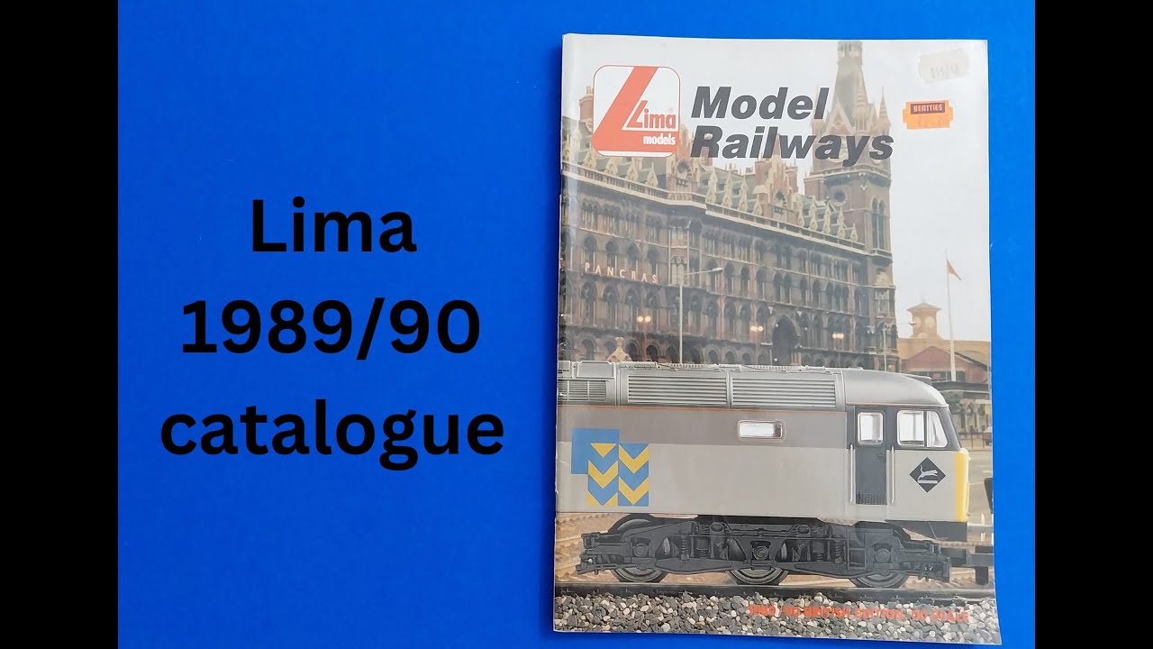 Lima model railways catalogue 1989 / 1990 full look through from ...