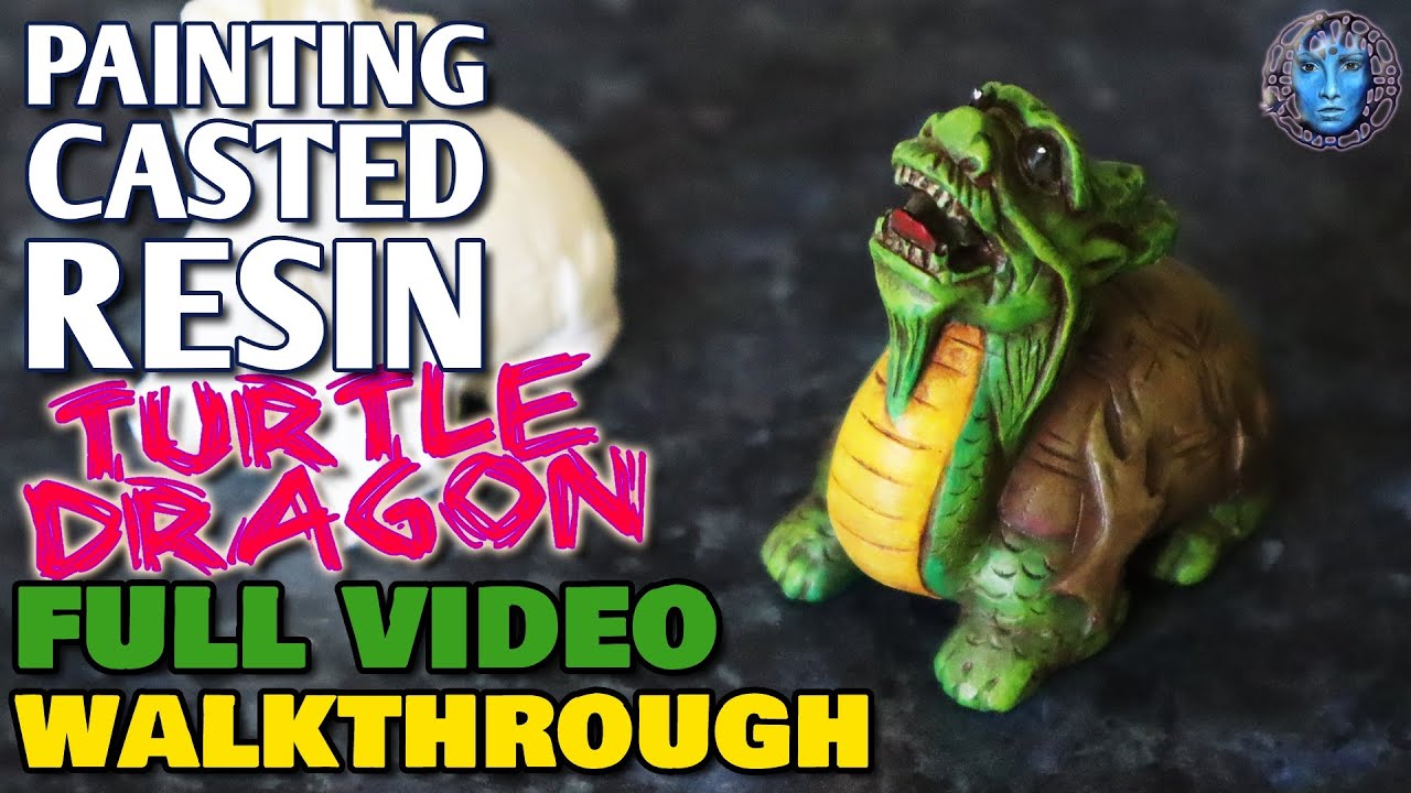 BASIC EASYFLO 60 RESIN CAST PAINTING | Full Video Walkthrough | TURTLE ...