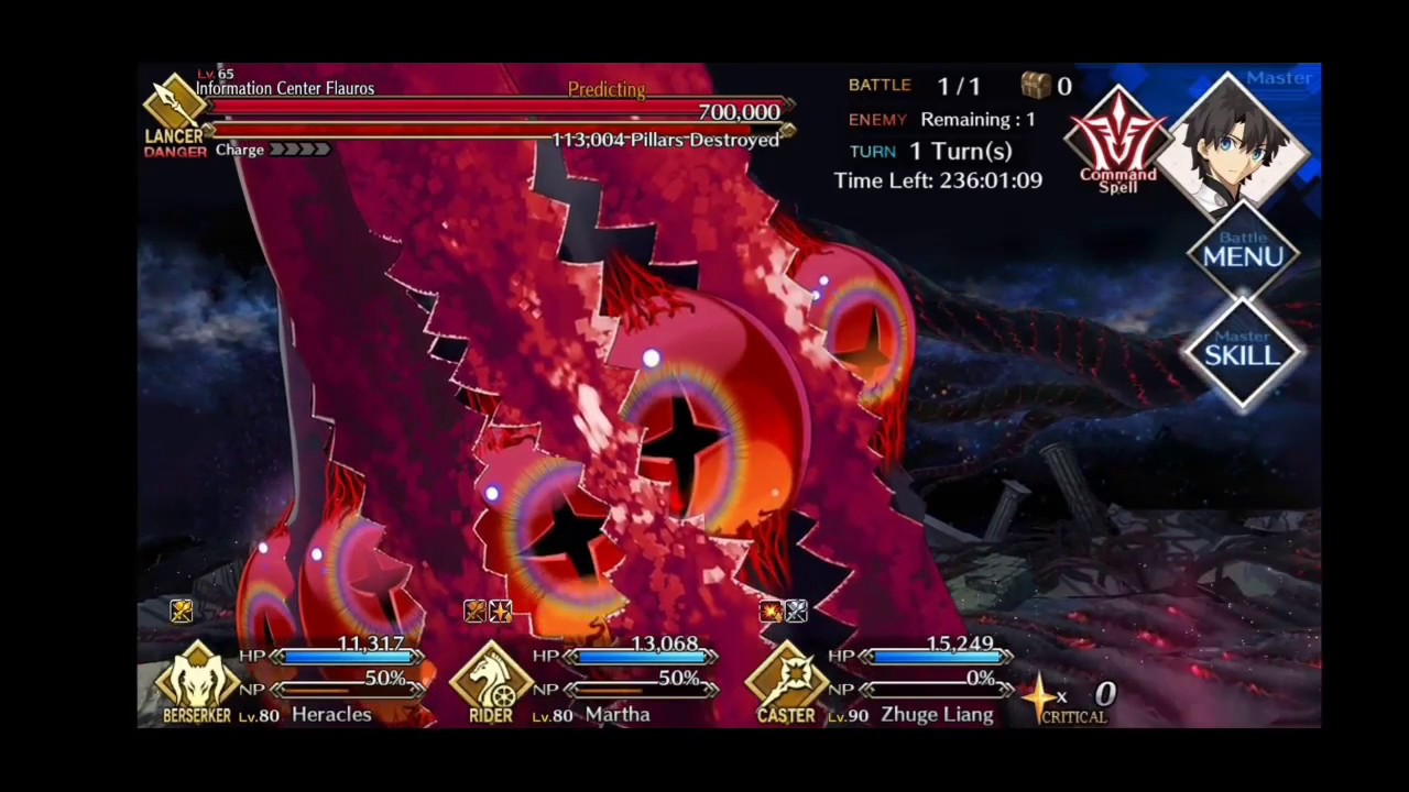 [FGO NA] Solomon Demon God Pillar Raid - Flauros - YouTube