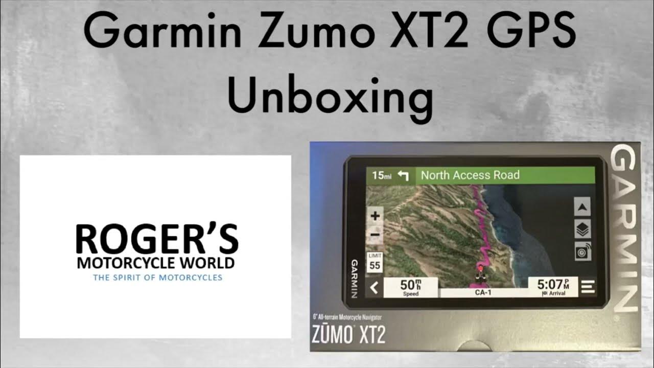 Unboxing of the Garmin Zumo XT2 GPS - YouTube