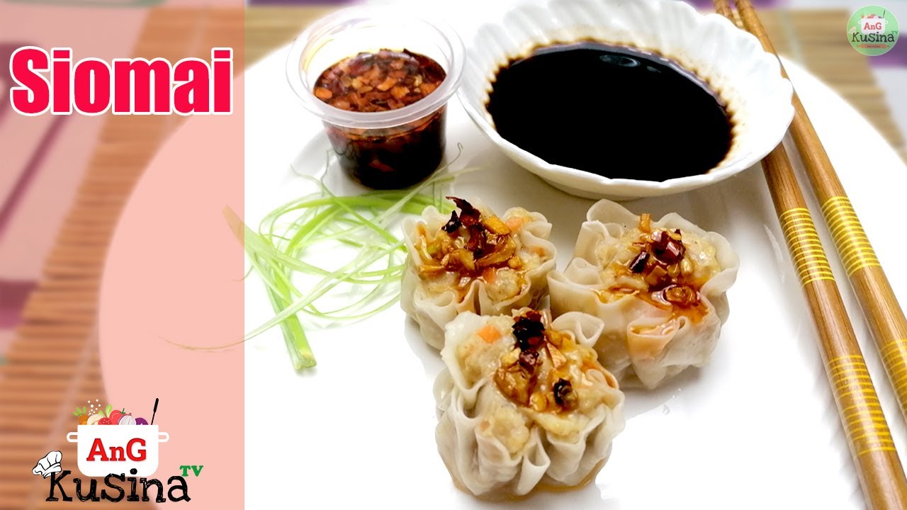 Siomai Recipe Pang Negosyo Chicken Shrimp Siomai Recipe Youtube