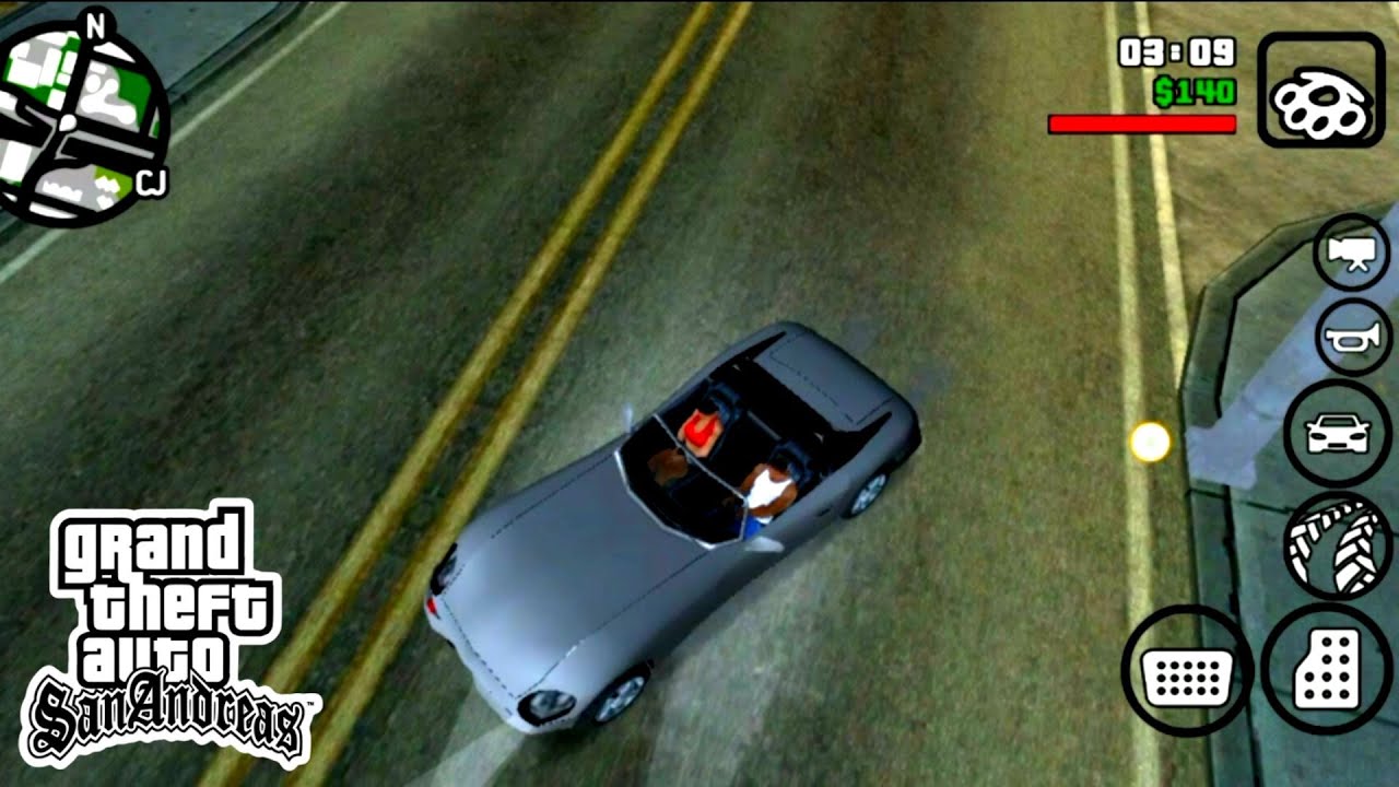 BONCENG AMA CEWEK CANTIK GTA SAN ANDREAS ANDROID - YouTube