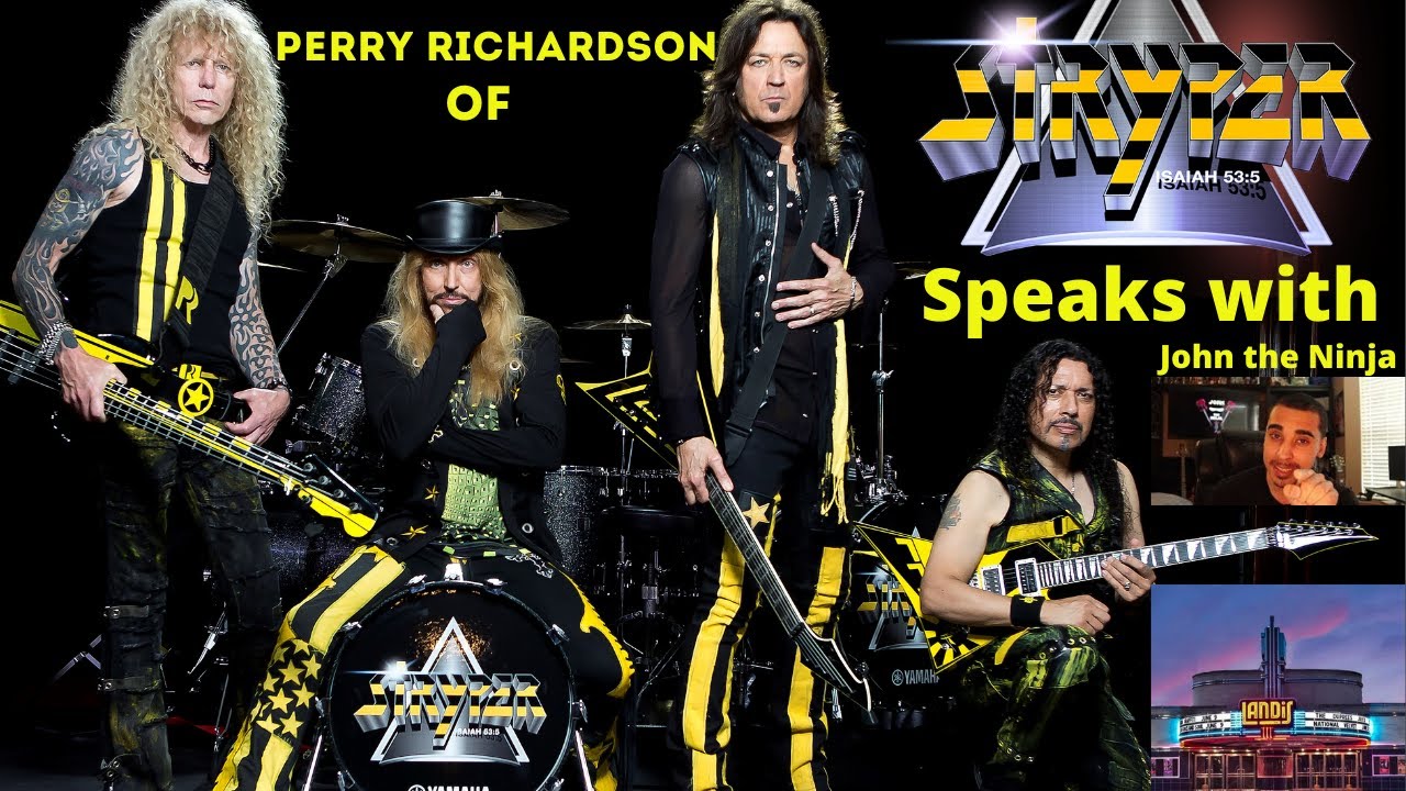 Perry Richardson of "Stryper" interview with John the Ninja - YouTube