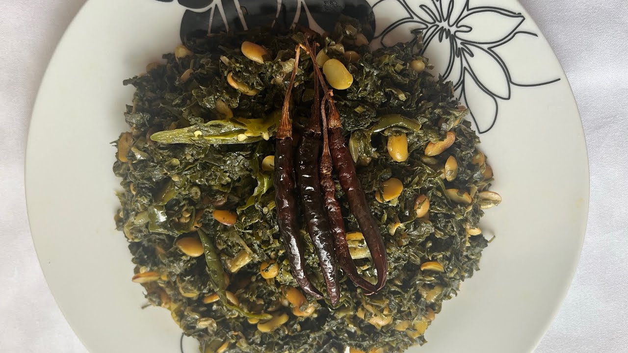 Lau Pata Saag l Lau Pata Saag with Uri Bisi l Bottle Gourd Leaves Saag ...