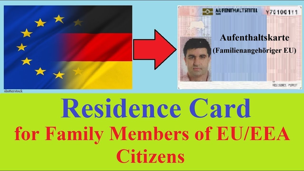 Residence Card for the Family members of EU and EEA cititzens - YouTube
