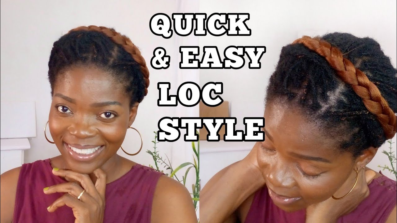 YOU WANT TO TRY OUT THIS QUICK AND EASY SHORT LOC STYLE. starterlocs ...