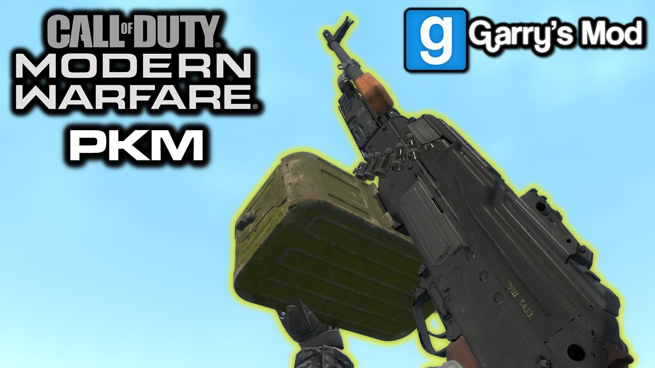Aiden's TFA MW2019 PKM - Garry's Mod Weapon Mod Showcase - YouTube
