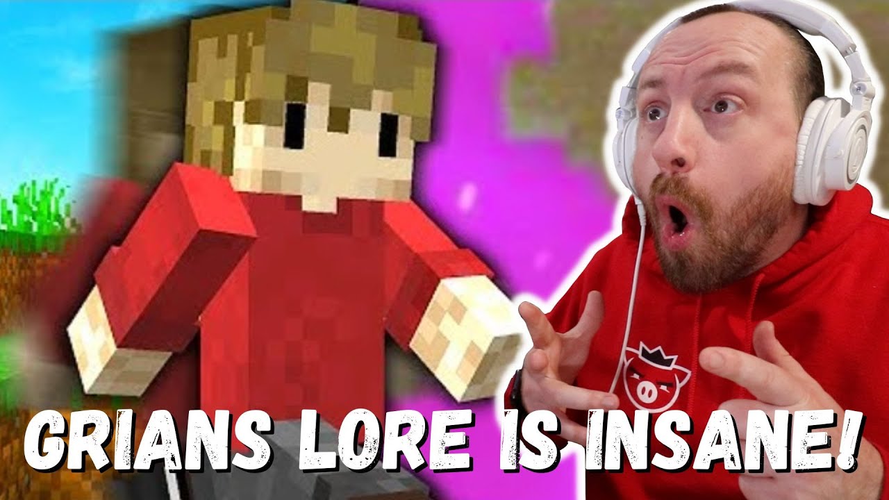 CRAZY GRIAN LORE! Grian's Lore on HermitCraft is INSANE. (REACTION ...