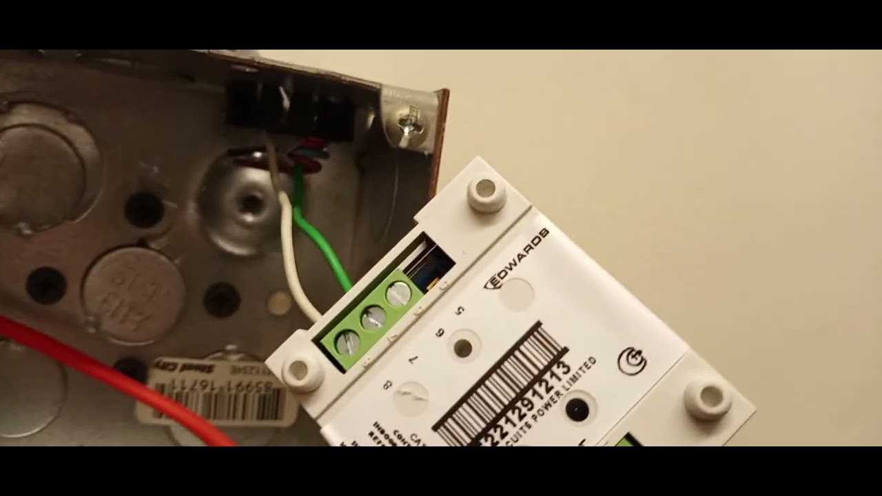 How to wire a est relay. Normally open. - YouTube