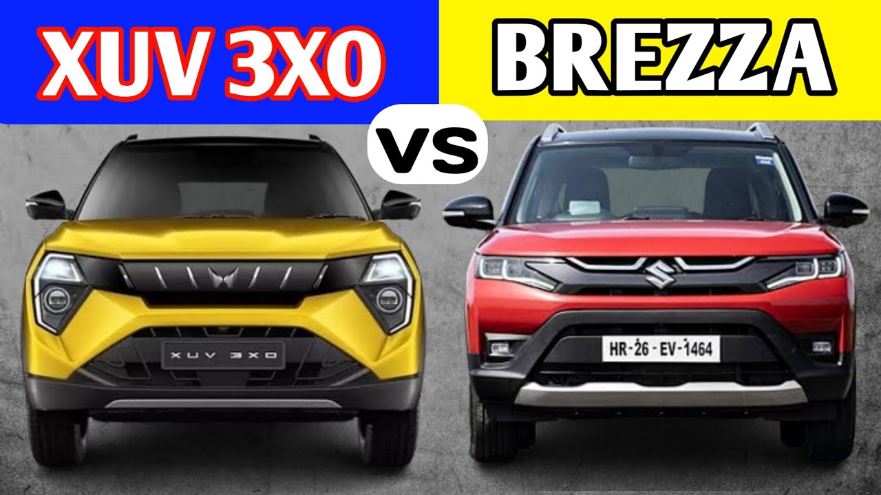XUV 3XO vs Brezza Comparison. who is better ?? - YouTube