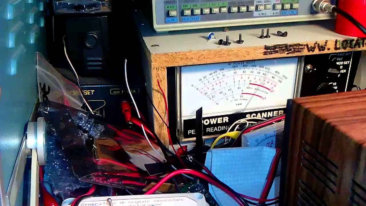 CB radio Cobra 89 XLR with mods - same board cobra 29 XLR - YouTube