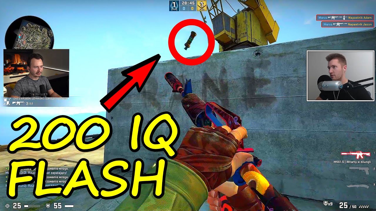 200 IQ FLASH W CS GO Mervo Gilathiss YouTube