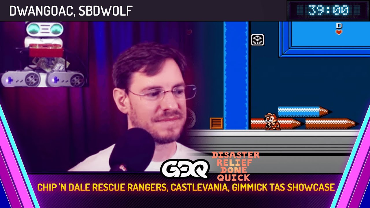 Chip 'n Dale Rescue Rangers, Castlevania, Gimmick TAS Showcase by ...