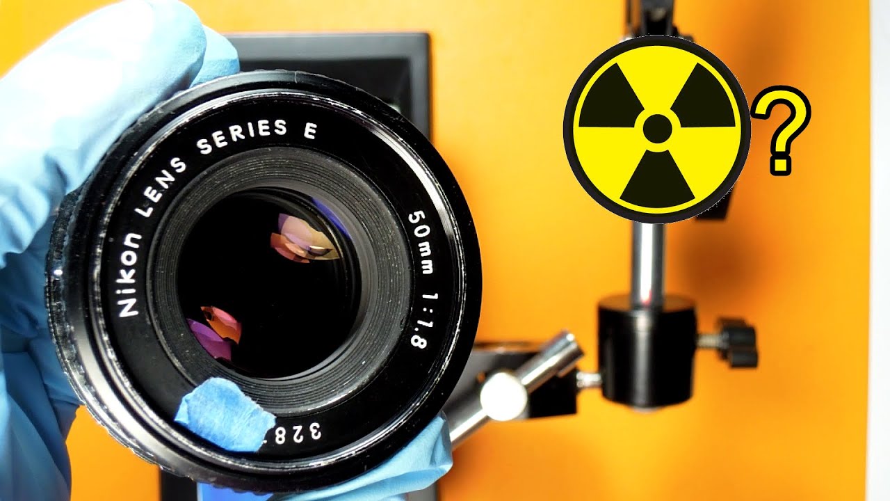 Testing lenses for radiation : Nikon Series E 50mm F1.8 lens. - YouTube