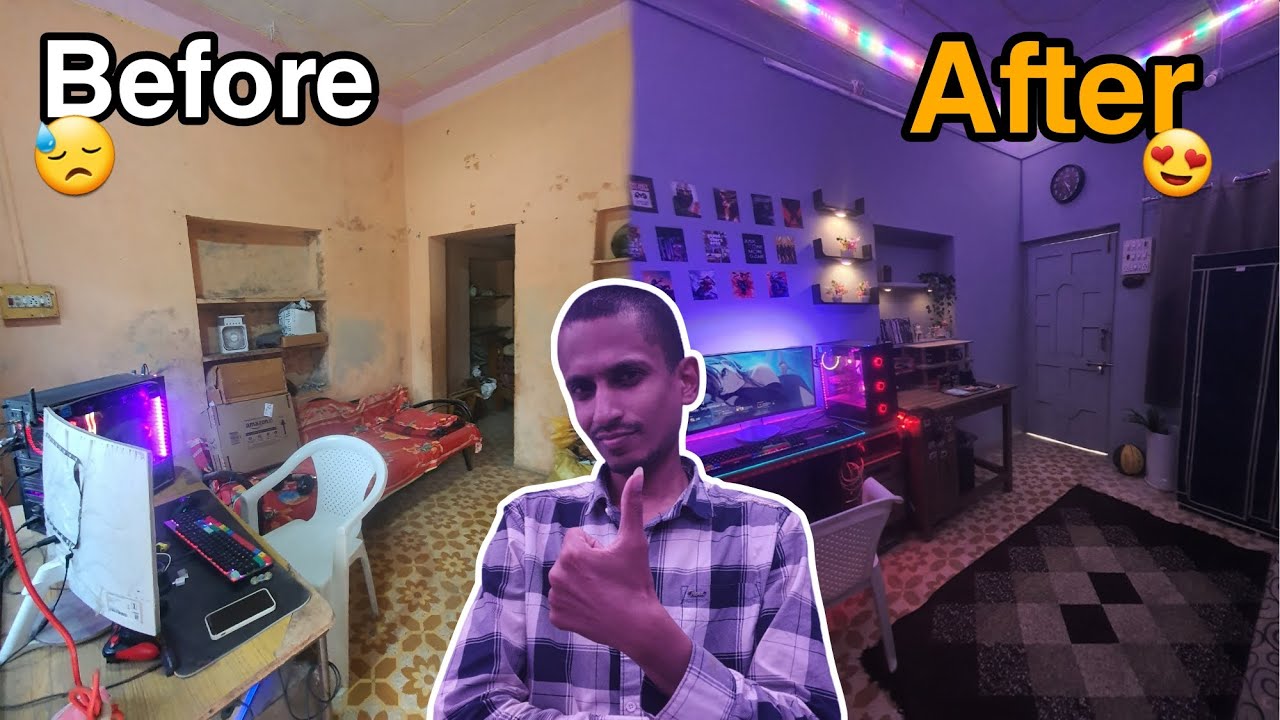 How i Converted My Normal Room into a Gaming Room | My First Gaming ...