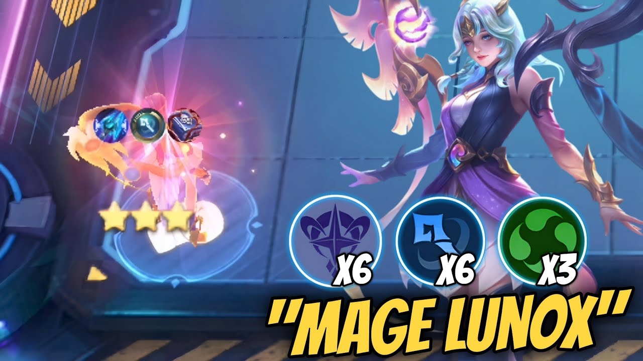Astro Mage Lunox Crazy Damage!! Magic Chess Mobile Legends. - YouTube