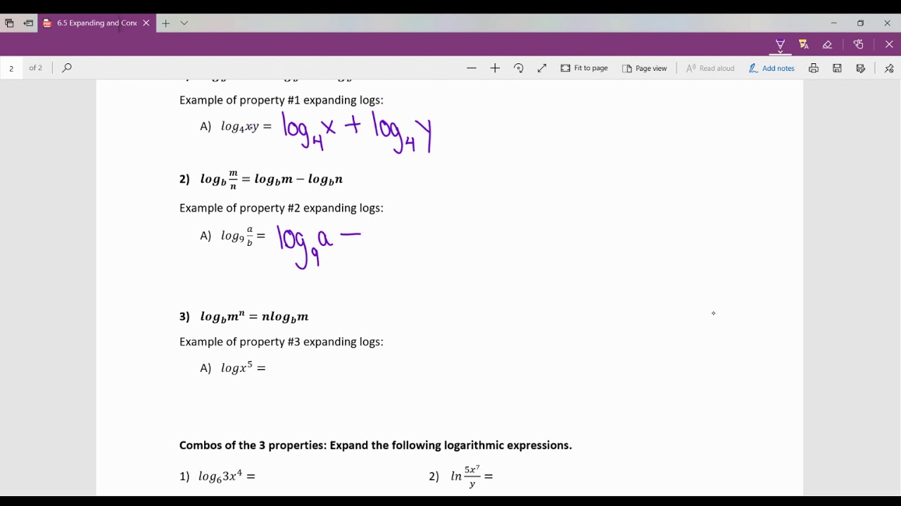 65 Expanding Logs Part 1 Youtube 6478