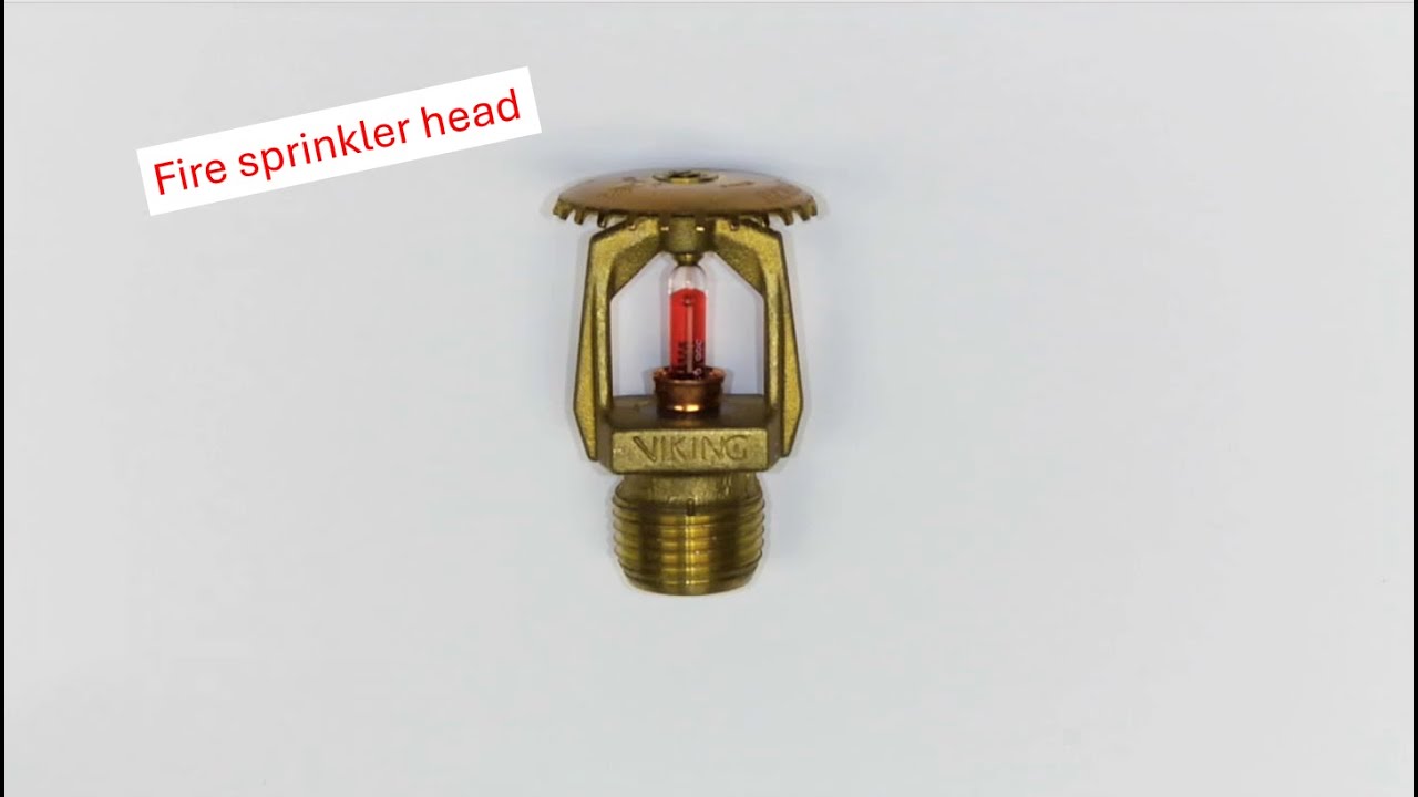 Fire Alarm Sprinkler head (EQUIPMENT EXAMPLE) - YouTube