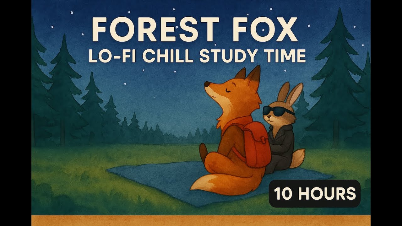 Forest Fox – Night Sky (10-Hour Lo-Fi Instrumental Video) - YouTube