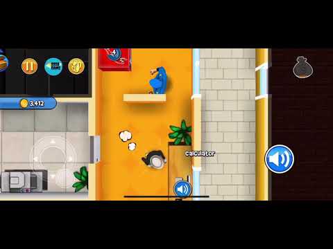 Robbery Bob: CHAPTER 6 - HIGH-RISE Level 15 , 100% iOS/Android Walkthrough