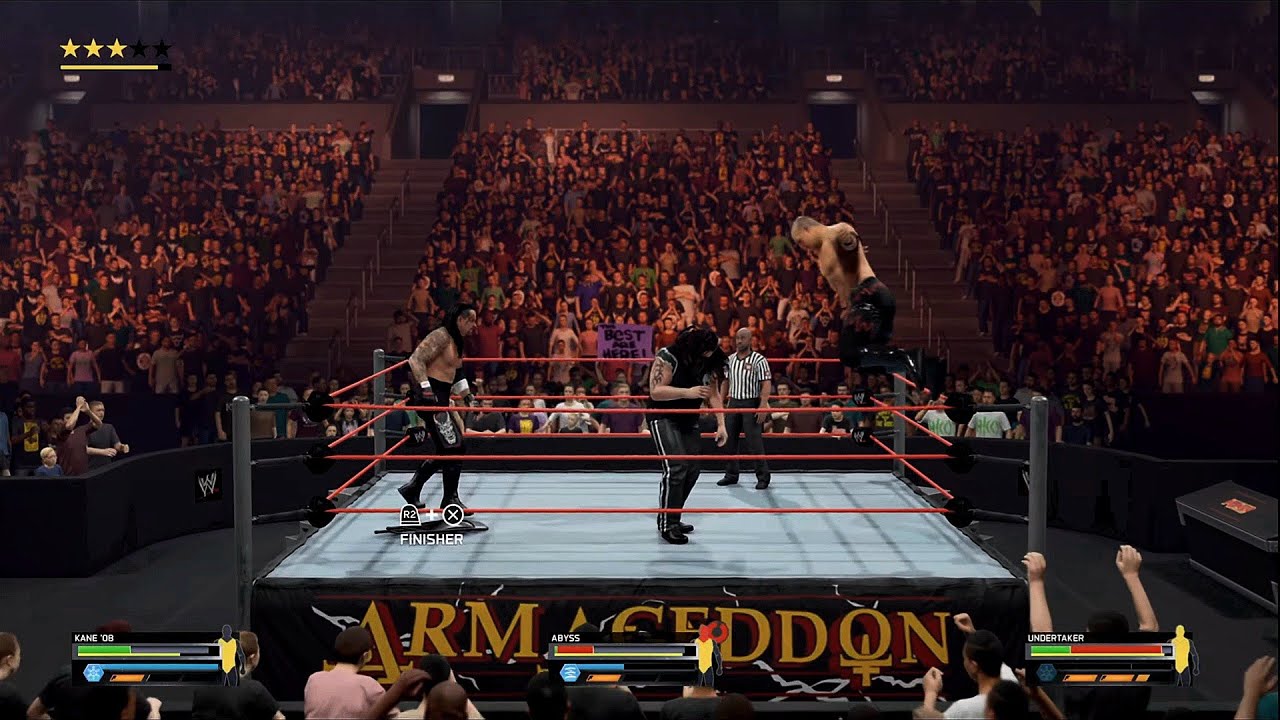 WWE Armageddon 2007 Triple Threat Match - YouTube