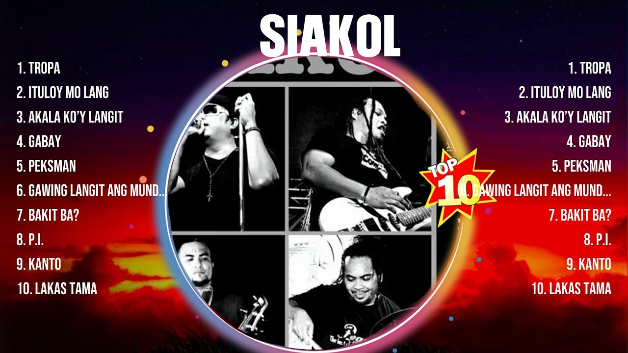 Siakol Greatest Hits Full Album ️ Top Songs Full Album ️ Top 10 Hits of ...