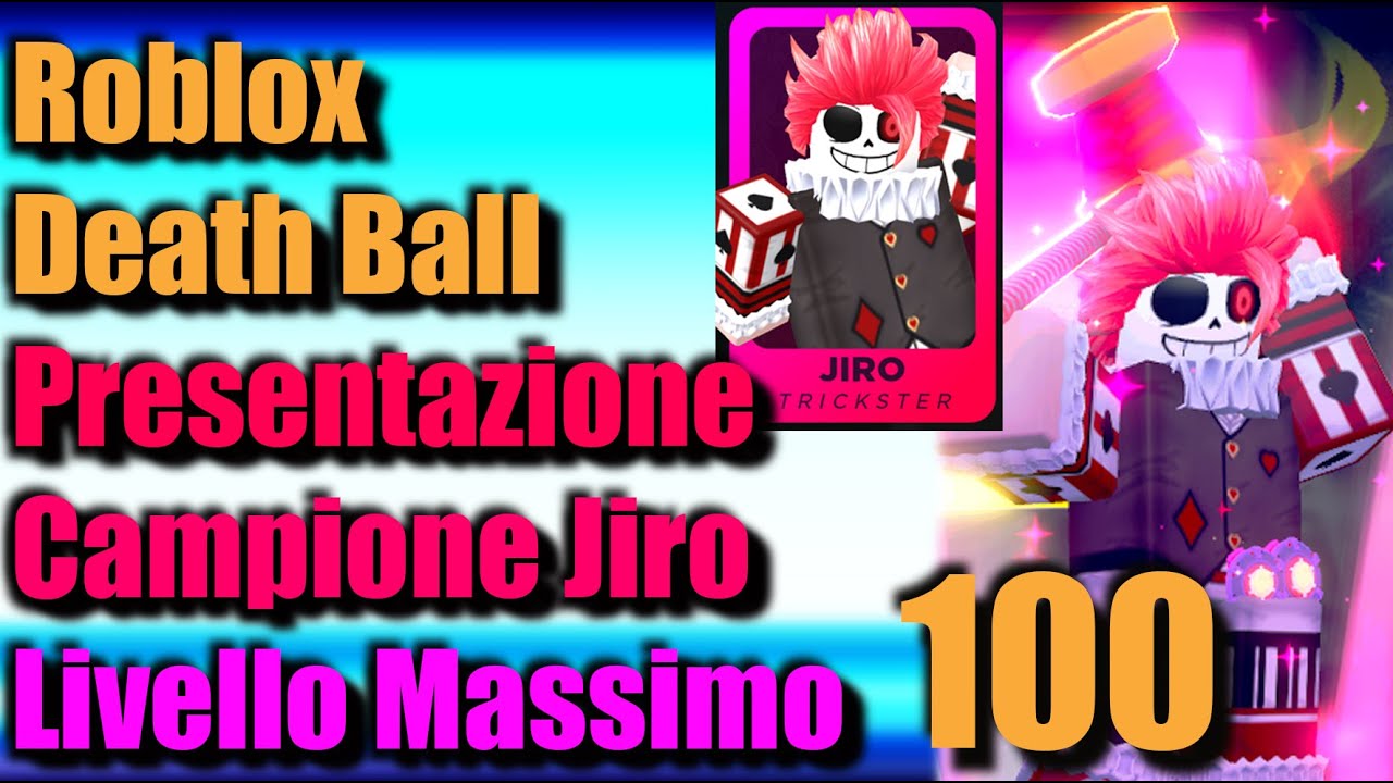 Abilità del campione Jiro Palla della Morte Roblox Death Ball ...