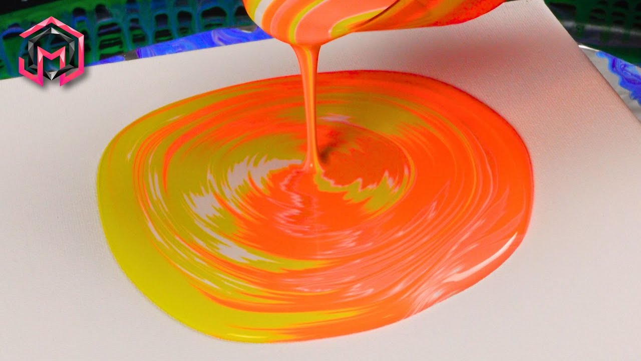 LIQUID SUNSHINE Simple Straight Pour Acrylic Pouring and Fluid Art for ...