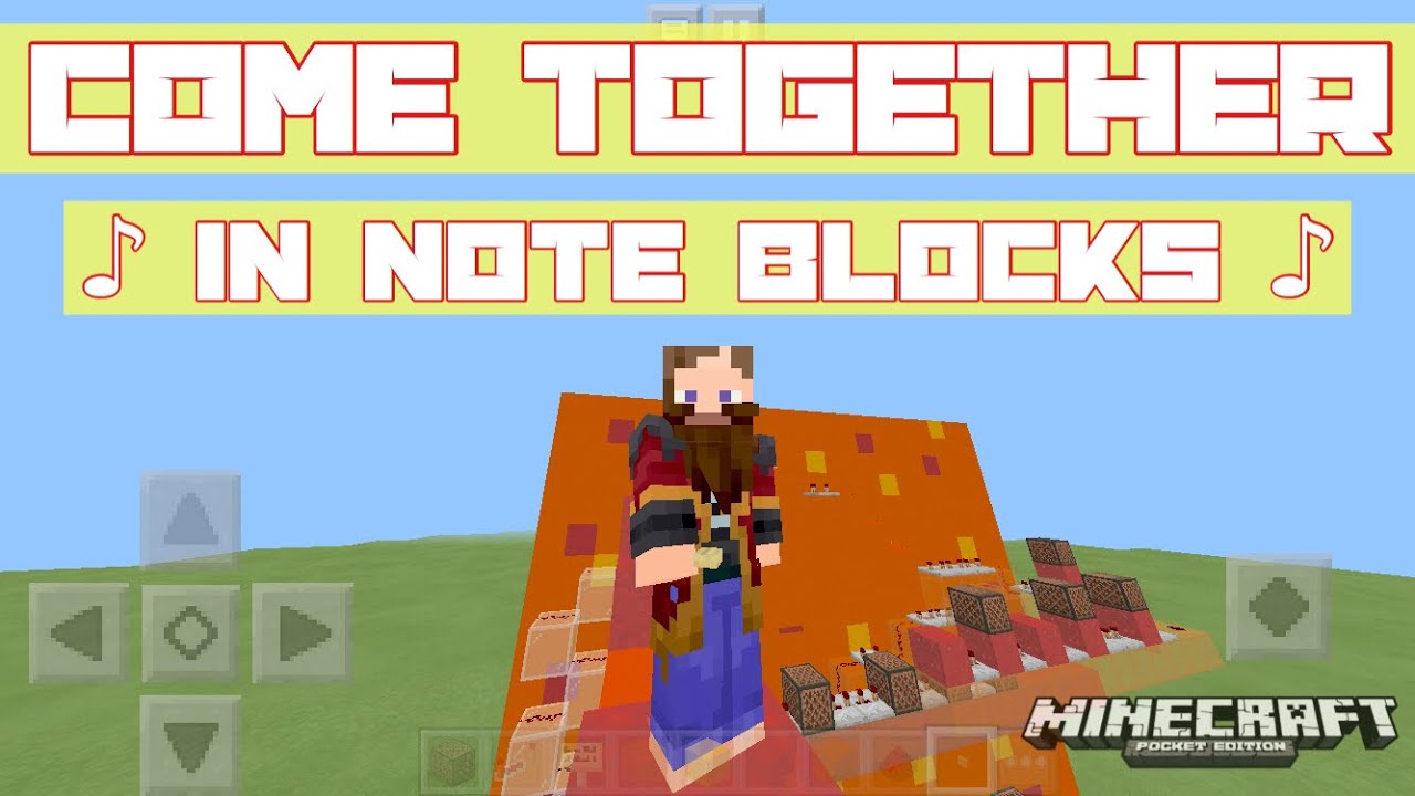 Come Together - The Beatles [Minecraft Note Block cover] - YouTube