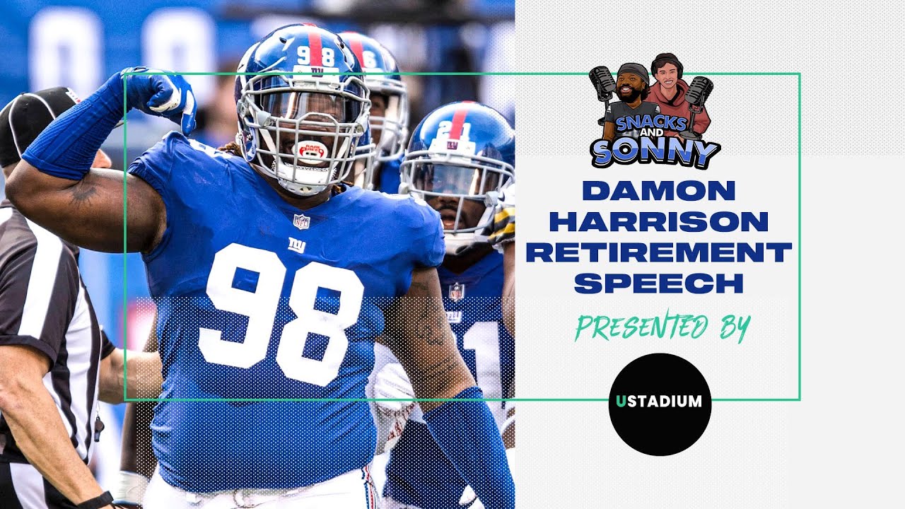 Damon Harrison Retires From NFL | Snacks & Sonny - YouTube