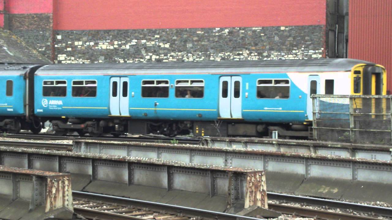 Class 150 Sprinter - Arriva Trains Wales - Cardiff Central Station (HD ...
